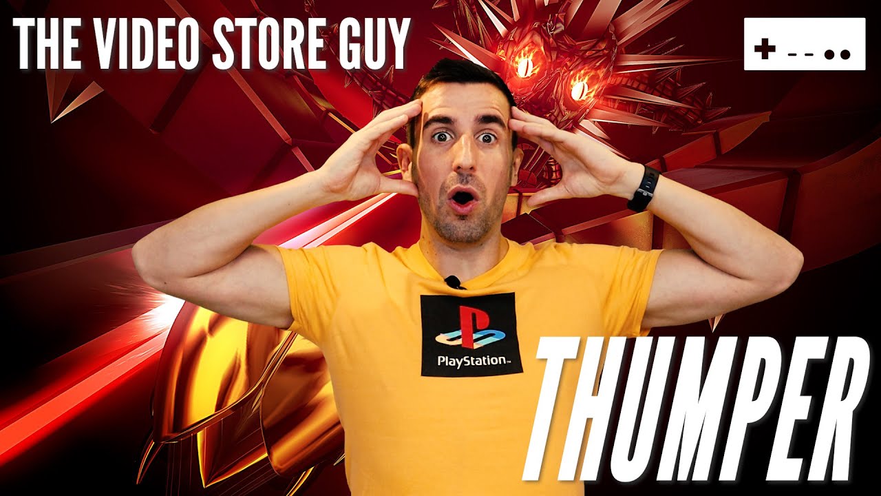 THUMPER GAME REVIEW: musical trippy rhythm Game recommendation - YouTube