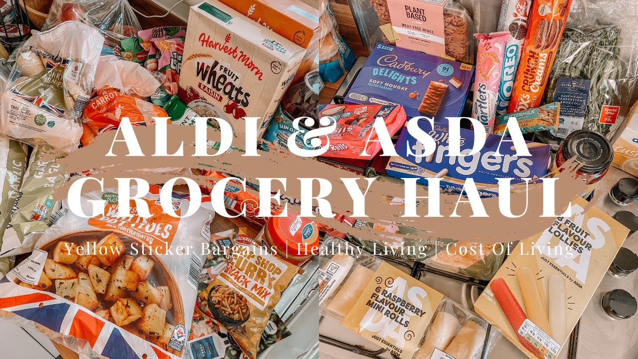 ALDI & ASDA GROCERY HAUL | Isobel Celine - YouTube