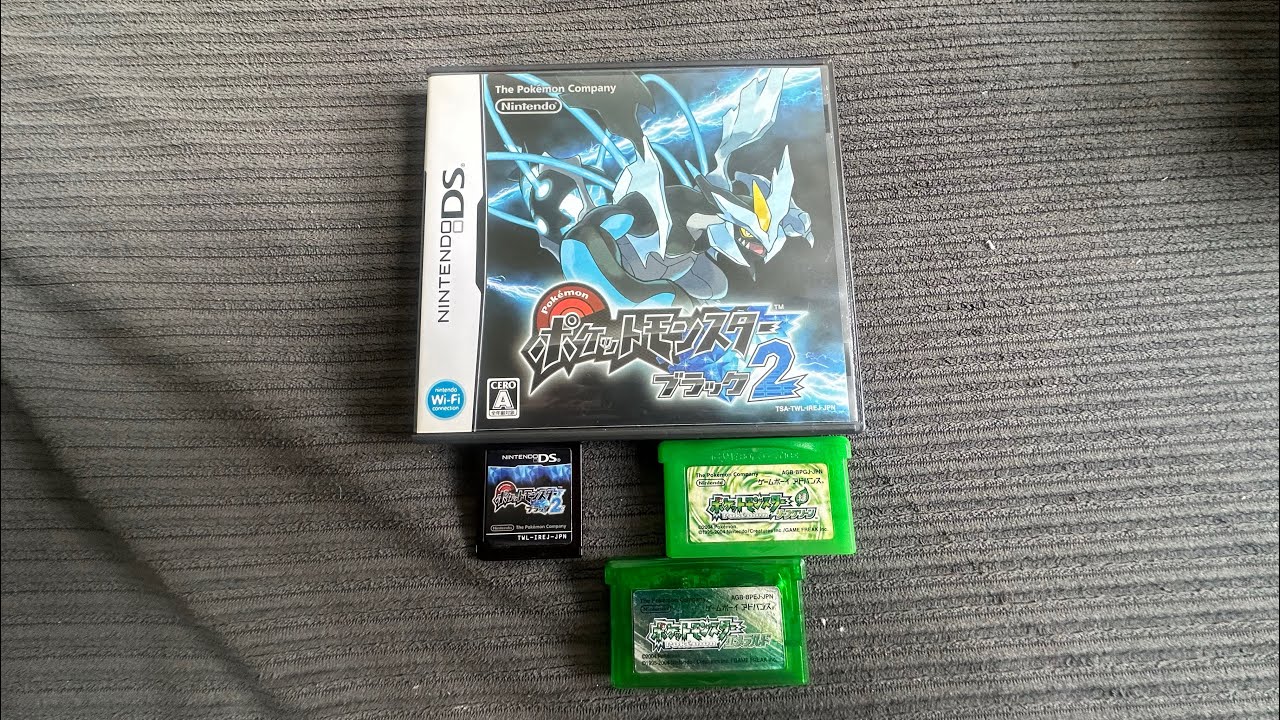 My Japanese Pokemon Games ! - YouTube