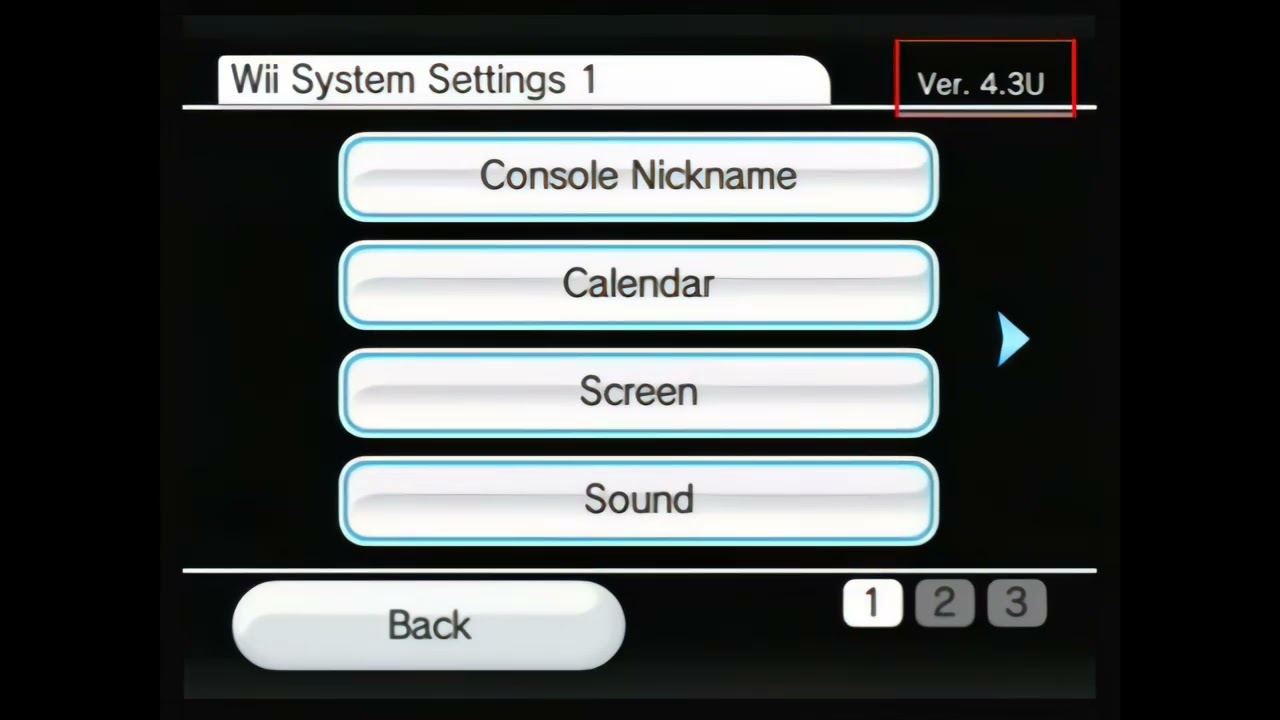 How to find your Wii's System Menu version - YouTube