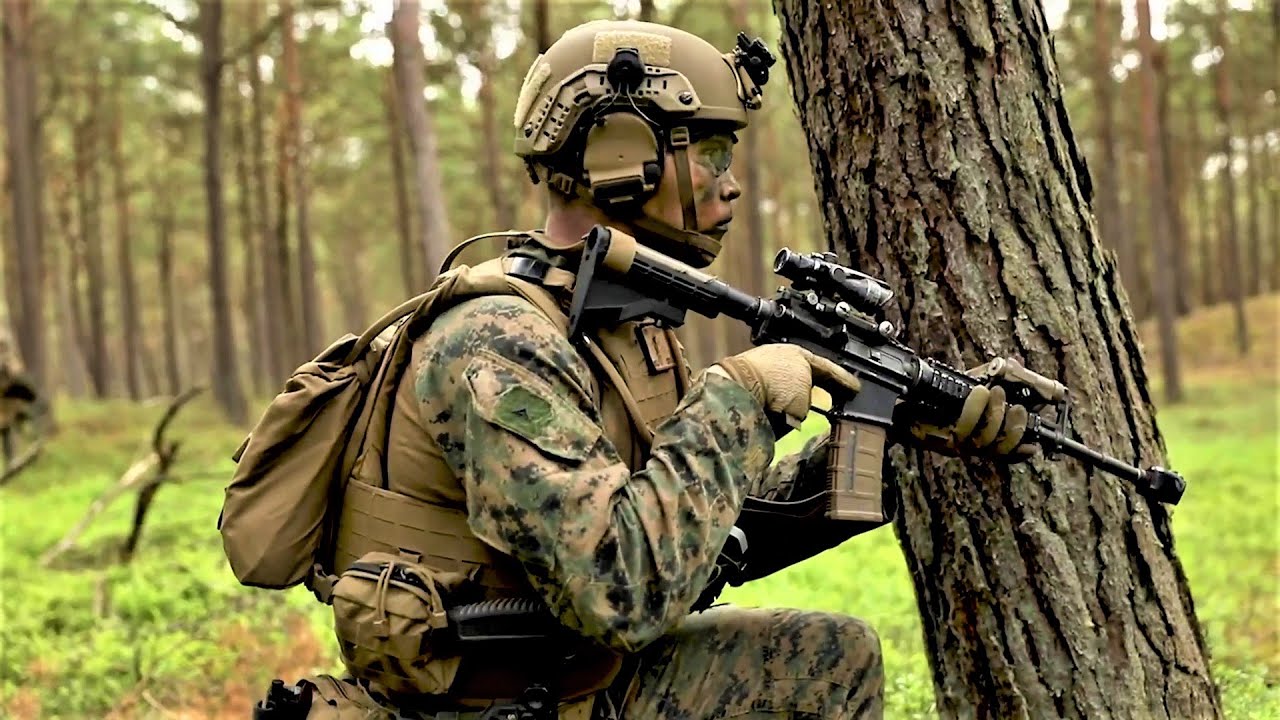 U.S. Marines conduct Defensive Operations in Poland (June 2022) - YouTube