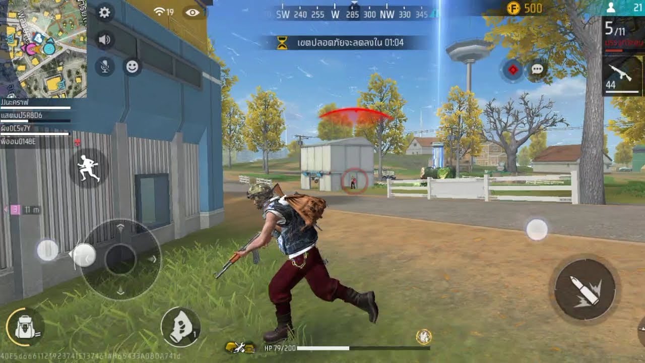 Es game Free Fire mobile game ep.154 Team Rank กากแบก - YouTube