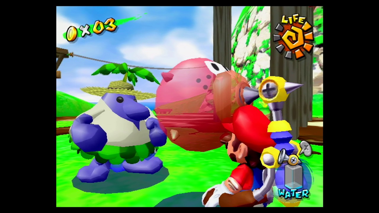 Super Mario Sunshine: Gameplay Footage - YouTube