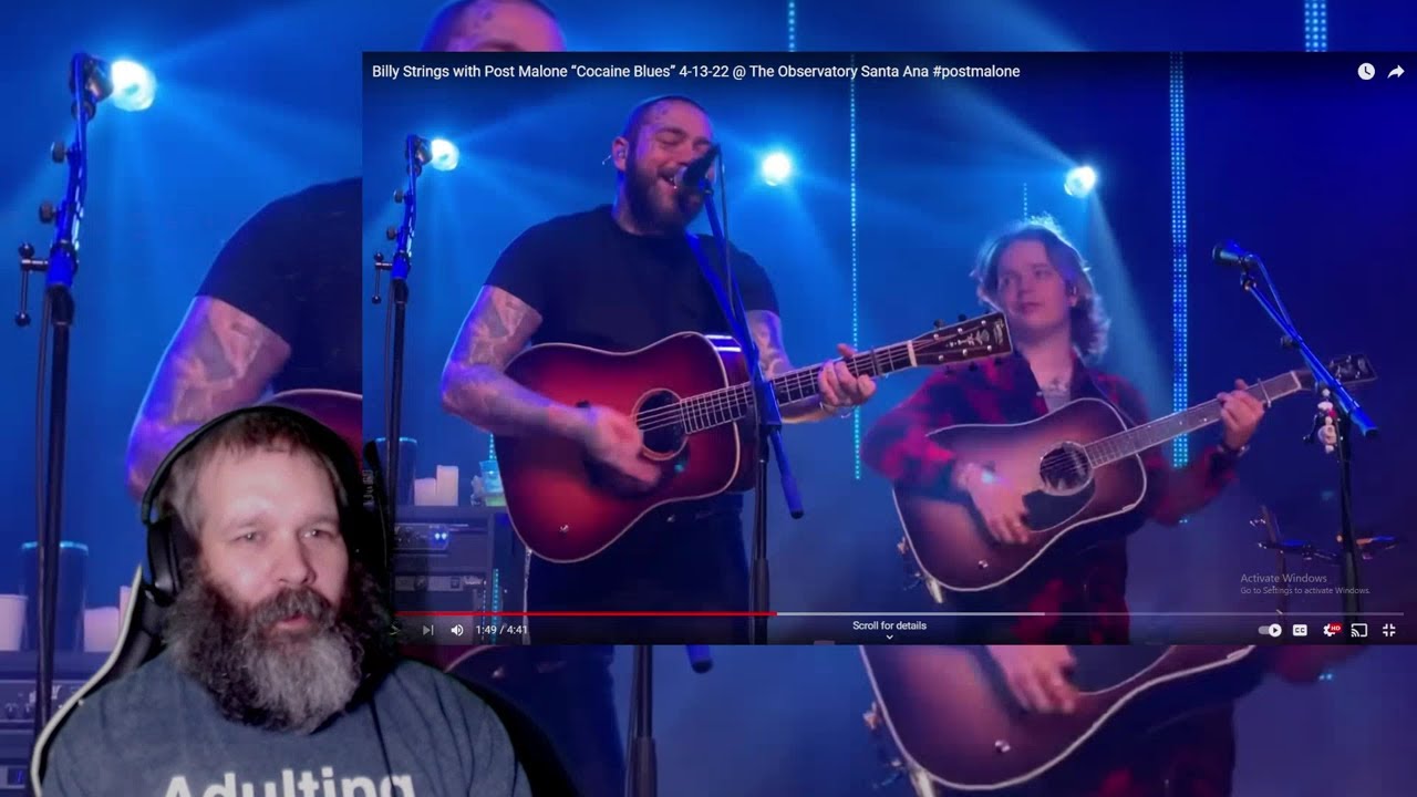 Billy Strings and Post Malone Covering Johnny Cash - Cocaine Blues ...