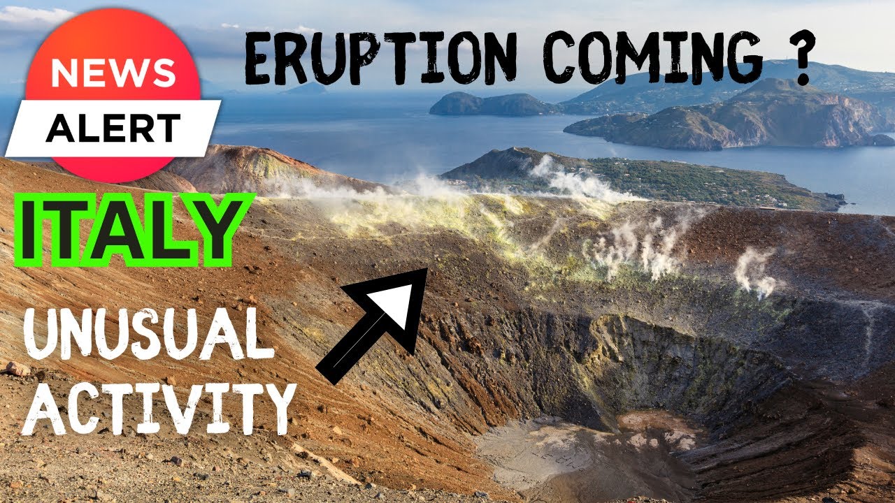 Vulcano: Earthquakes and anomalous degassing reported by the INGV ...