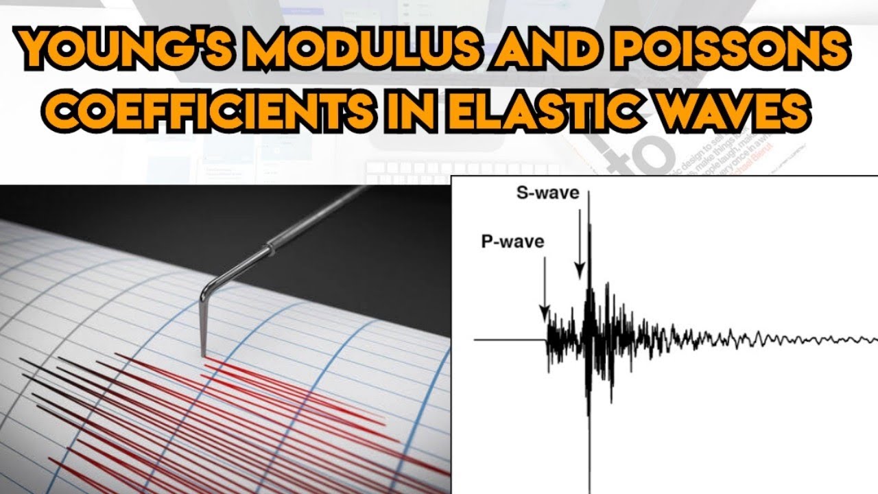 Young's Modulus and Poissons coefficients of Elastic waves #seismic # ...