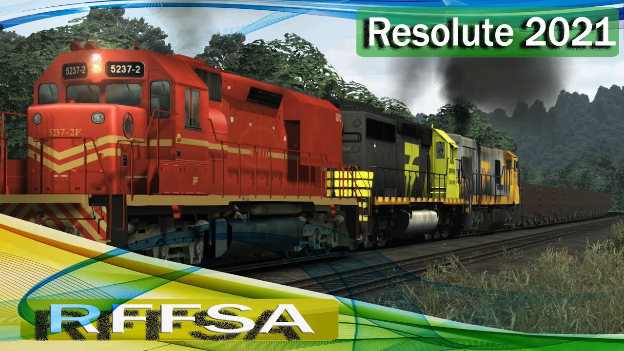 Os Trens Que Marcaram Época na RFFSA Parte 1 / Train Simulator Resolute ...