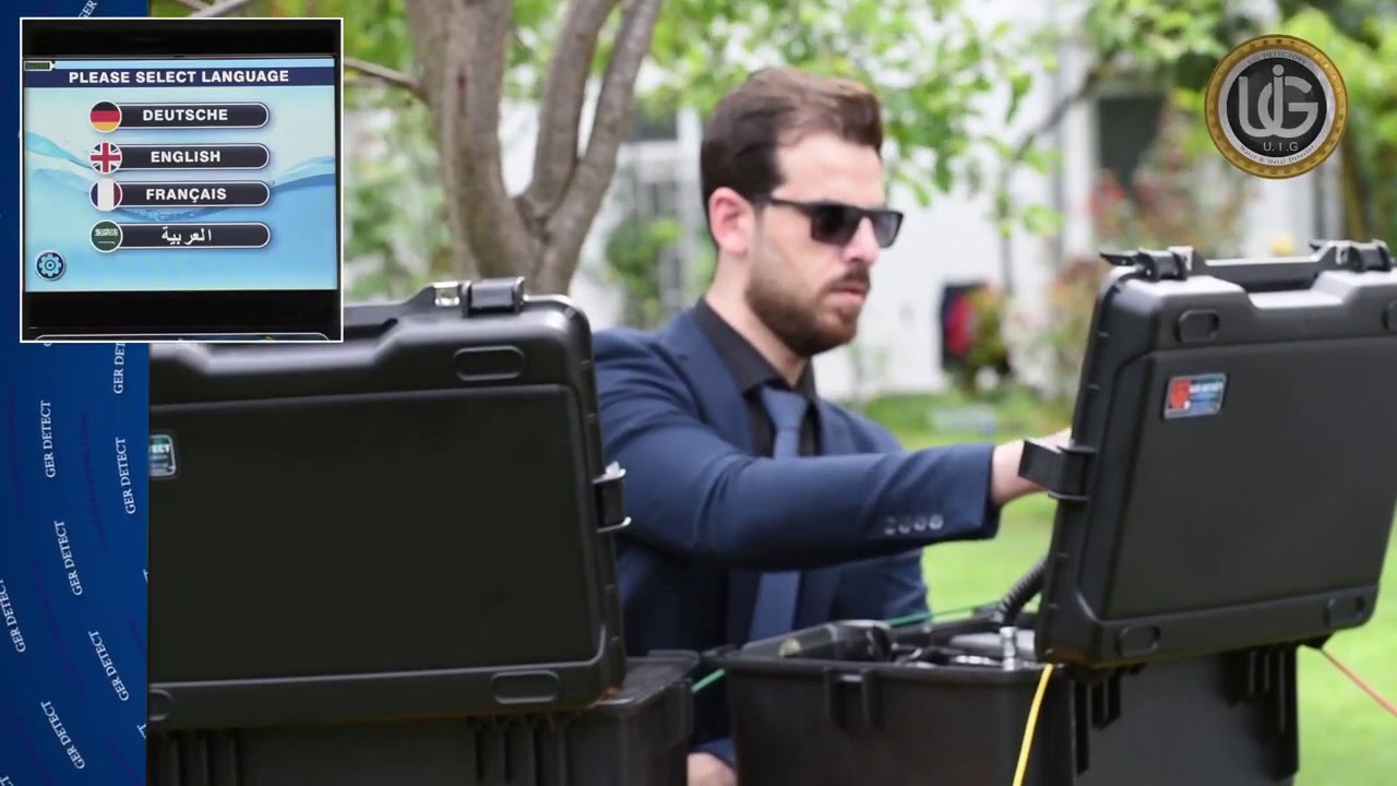 River G water detector : New device works by three exploration systems ...