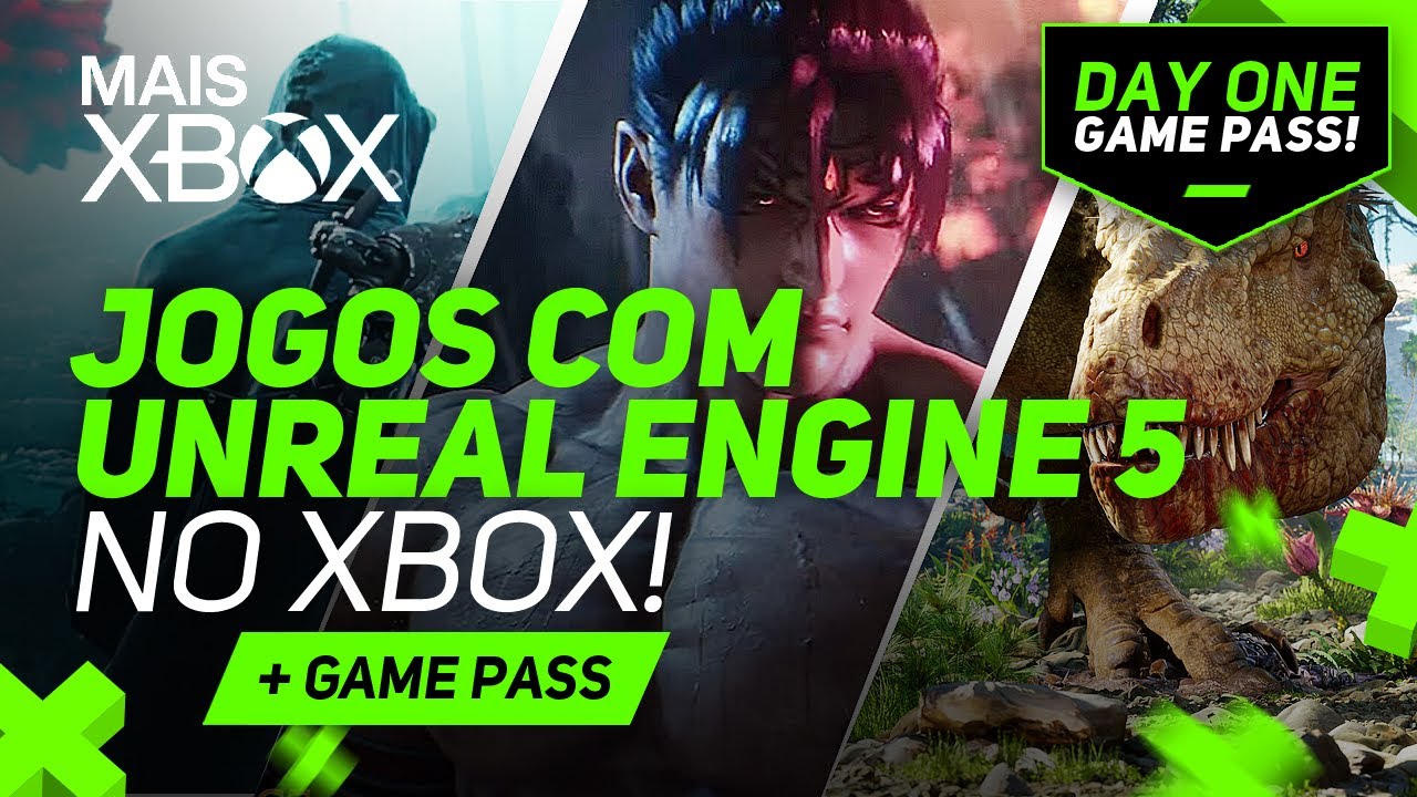 NOVOS JOGOS REALISTAS no UNREAL ENGINE 5 no seu XBOX e no GAME PASS ...