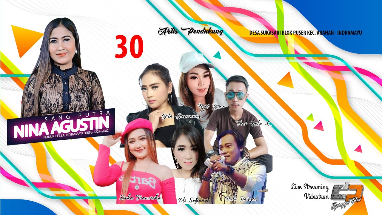 [Live] Sang Putra " NINA AGUSTIN "Hajatnya Bpk .Tipan/Ibu Wanti | Senin ...