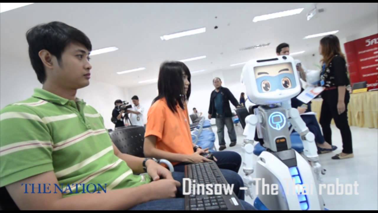 Dinsow – The Thai robot - YouTube
