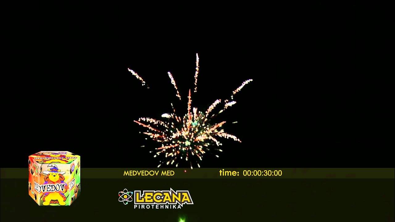 MEDVEDOV MED 37 IZSTRELKOV, LECANA PIROTEHNIKA - YouTube