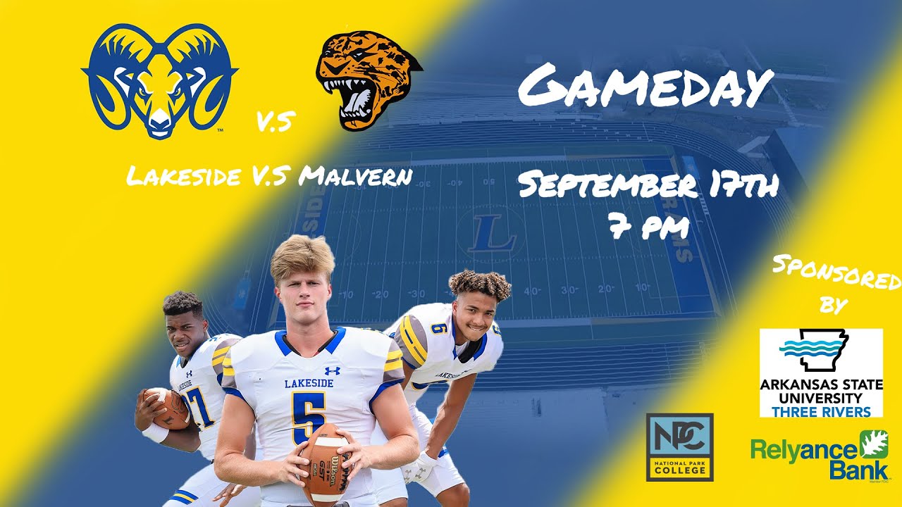 2021 Lakeside Rams Football | vs. Malvern | September 17 2021 - YouTube