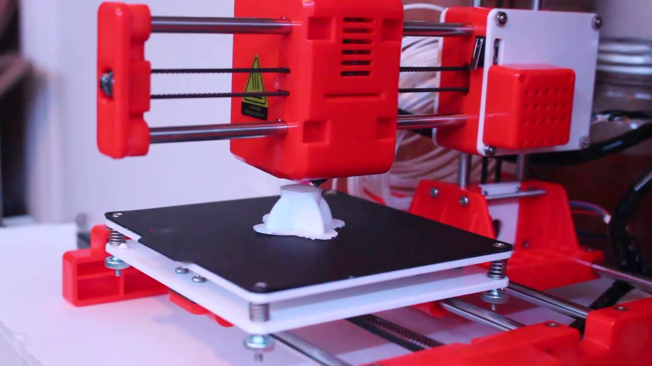 3D printer time-lapse - YouTube