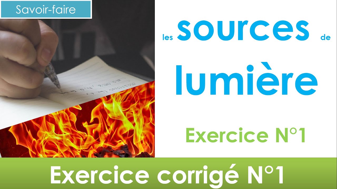 Comprendre source de lumières exercice N°1 en 2' 🌈🔭 Astronomie et ...