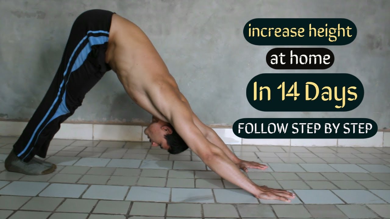 How to increase height At Home (Only 6 Stretch) - YouTube