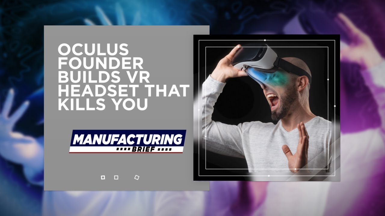 Oculus Founder Builds Fatal Feature into VR Headset - YouTube