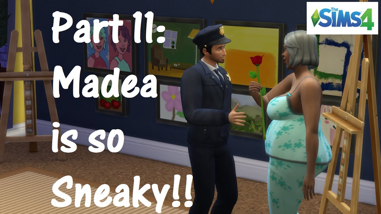 Lets Play: The Sims 4: Madea Goes To Jail: Part 11: MADEA IS SO SNEAKY ...