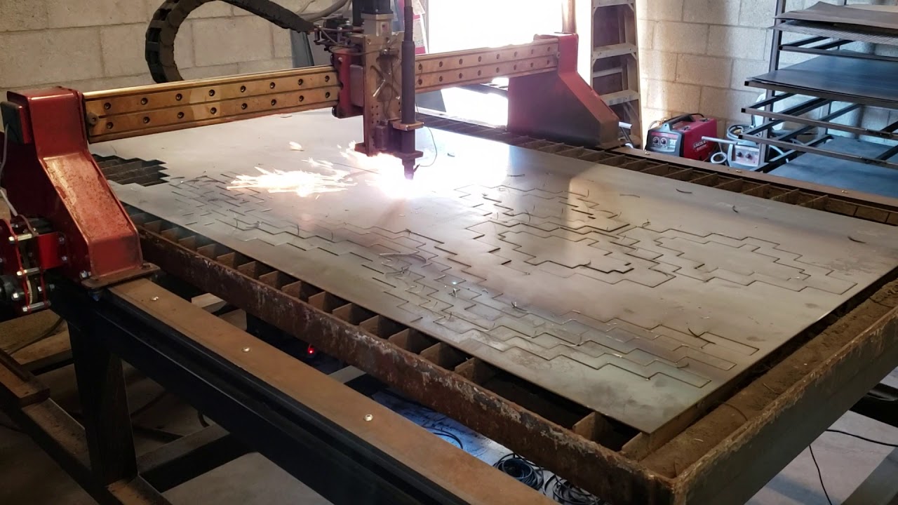 Affordable Fence and Gates Plasma cutter preparing a security door ...