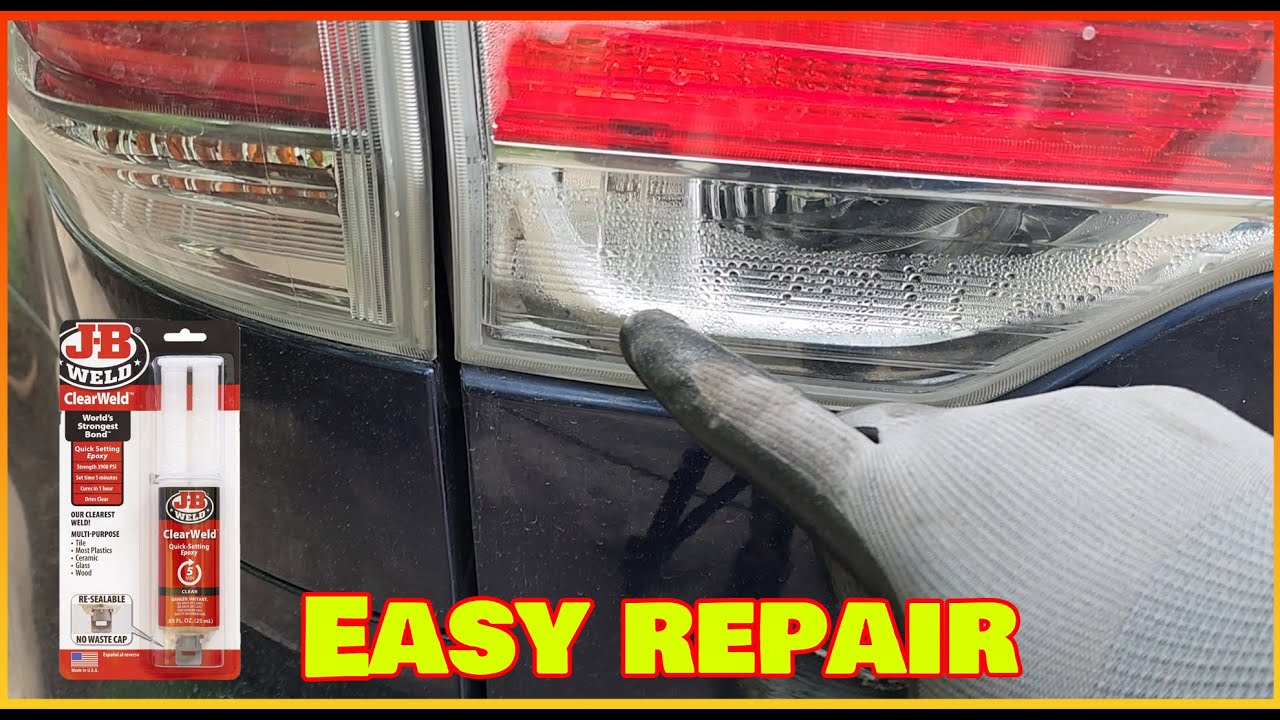 Remove Water In Tail Lights & Headlights - YouTube