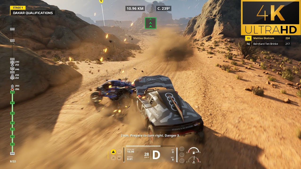 Dakar Desert Rally | Gameplay Walkthrough on a Controller Xbox PC | First Playthrough - YouTube