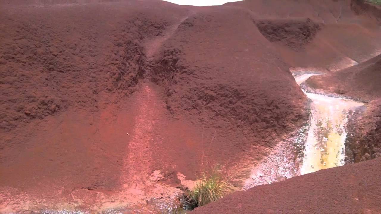 Kauai Red Soil and Water Flow - YouTube