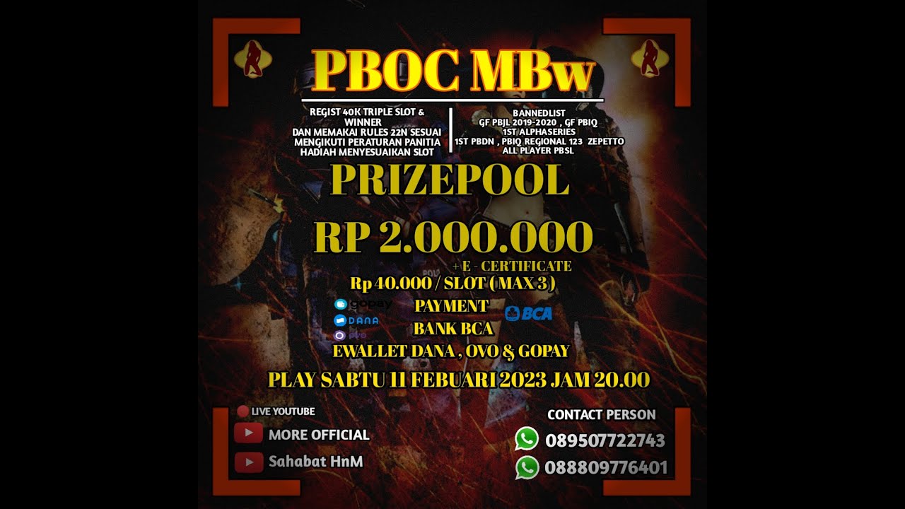 PBOC MBw Season 1 - YouTube