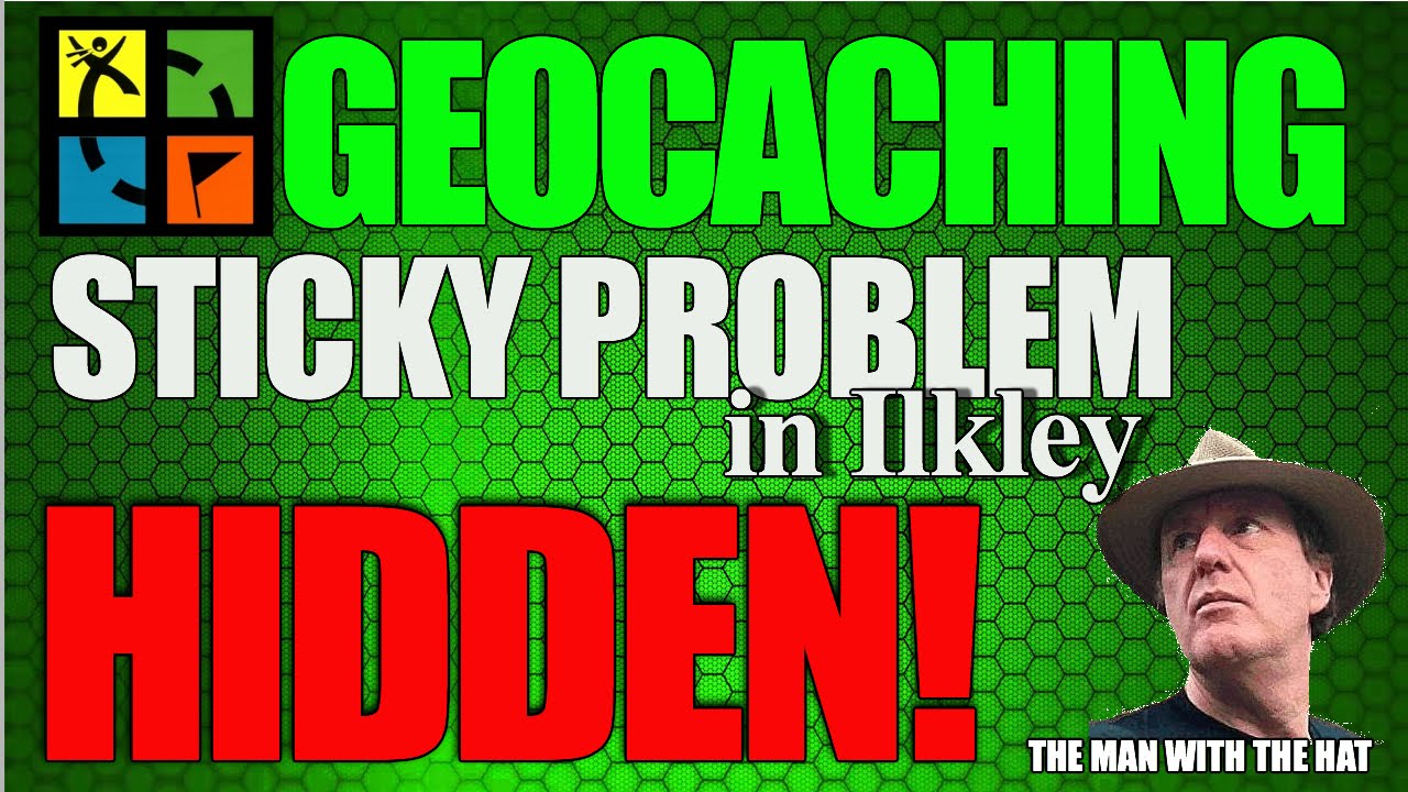 Sticky Problem in Ilkley - Could YOU get it? Geocaching - YouTube