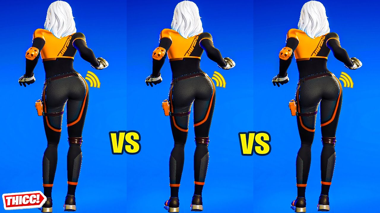 Fortnite Runway Racer Skin Party Hips 1 Hour Version! Thicc 🍑😘 Sweaty ...