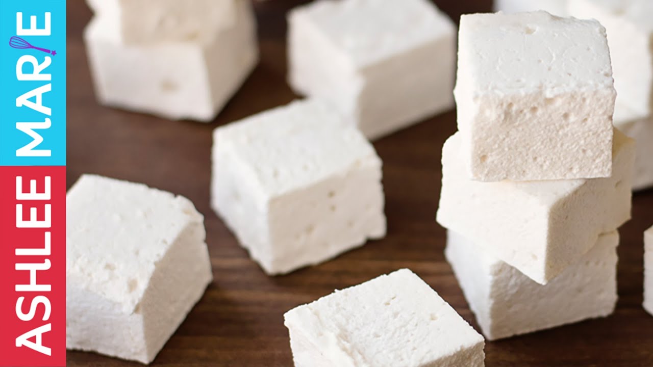 How to easily cut homemade marshmallows - kitchen tip 2 - YouTube