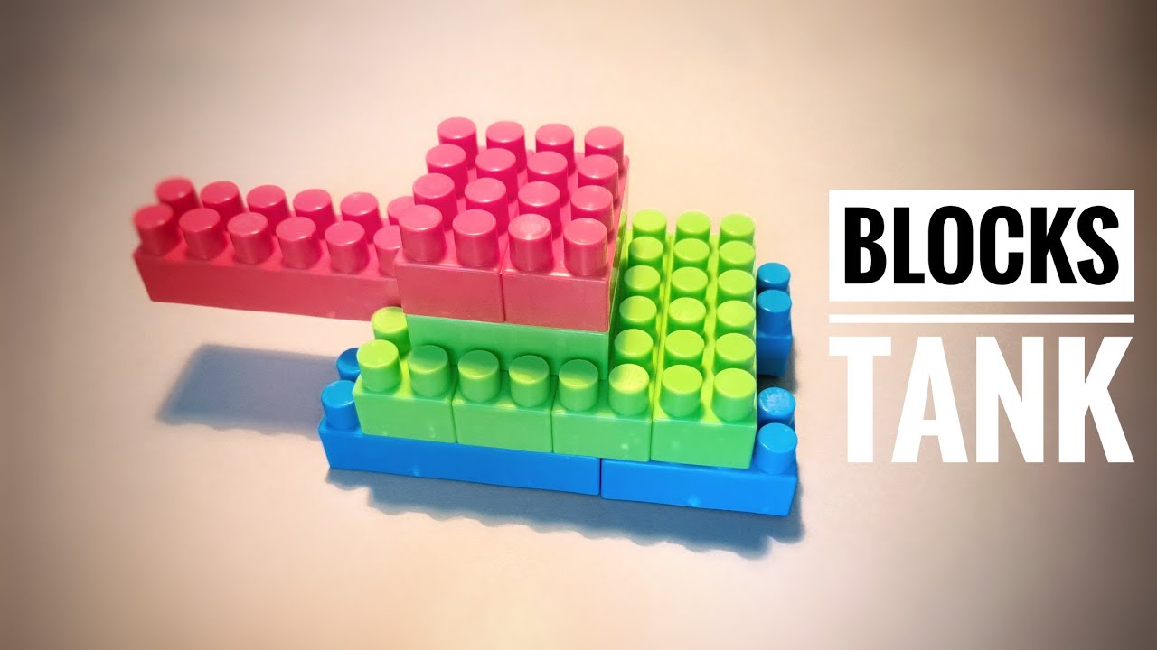 Building Blocks TANK - Toy Tank Making - YouTube