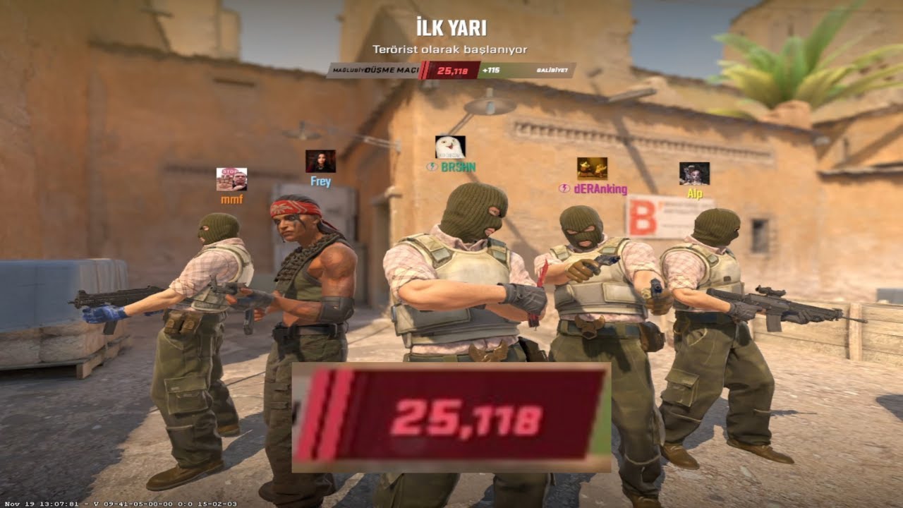 CS2 Seçkin 25k+ Elo Yabancı Lobi l Dust II - YouTube