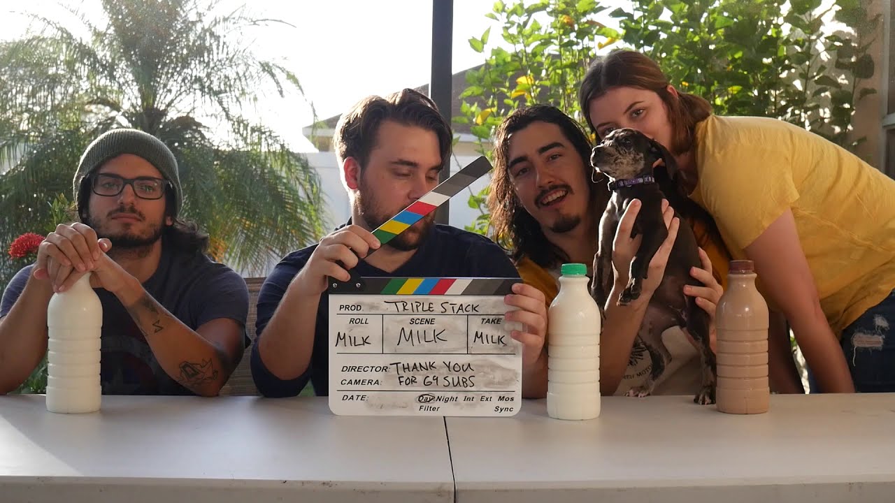 WE DRINK TOO MUCH MILK?! (69 Subscriber Special!) - YouTube