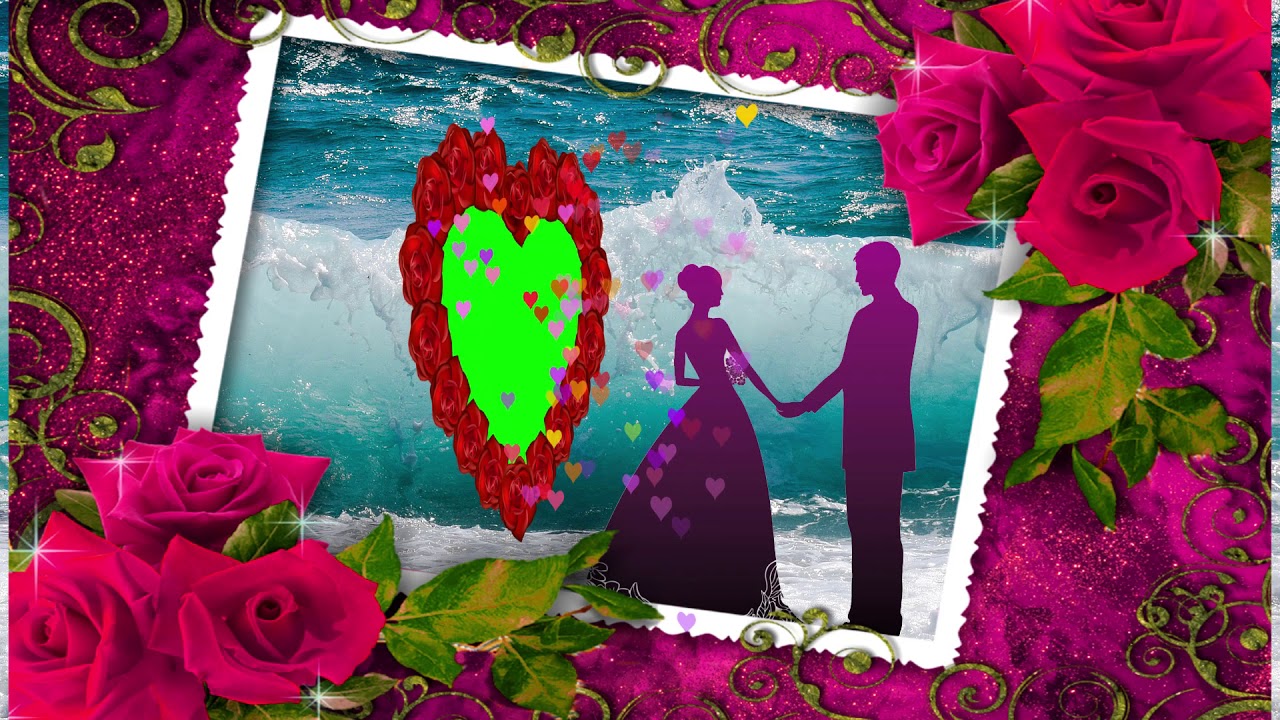 Green Screen Wedding background Effect | Marriage Green Screen frame ...