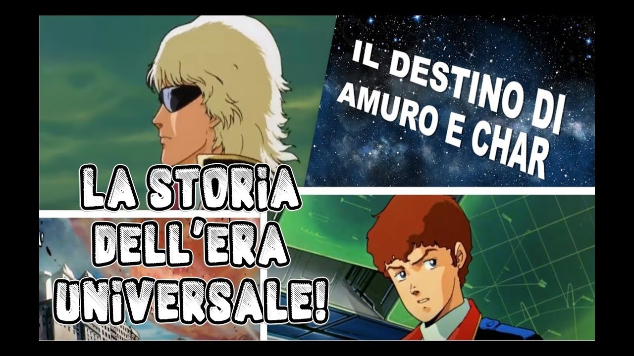 GUNDAM, la storia dell'era universale! Il destino di Amuro (Peter Ray ...