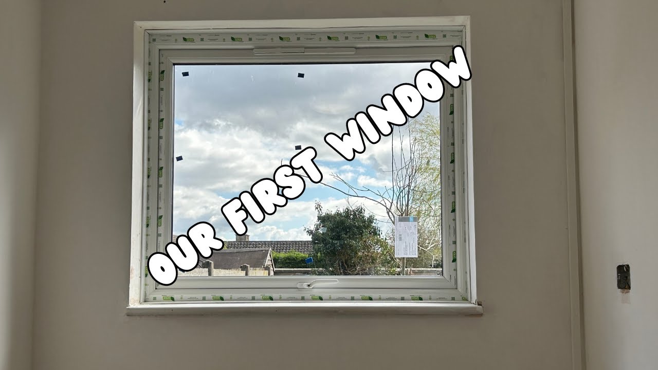 UPVC Window installation part 1 - YouTube