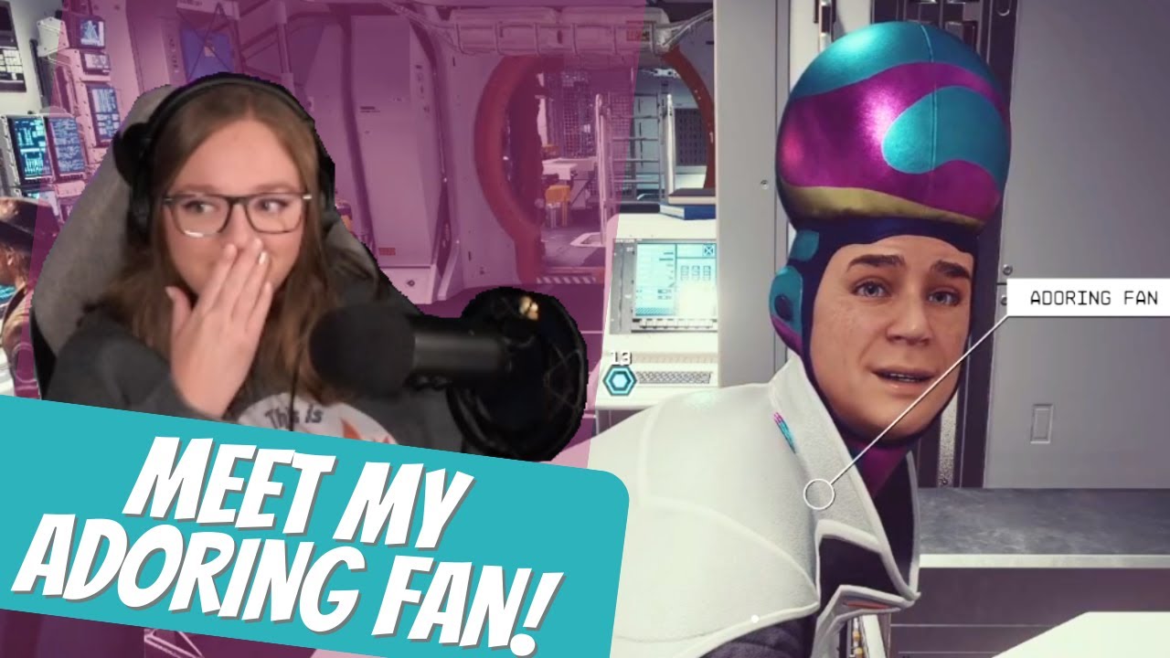 Meet My Adoring Fan! | Starfield Funny Moments - YouTube