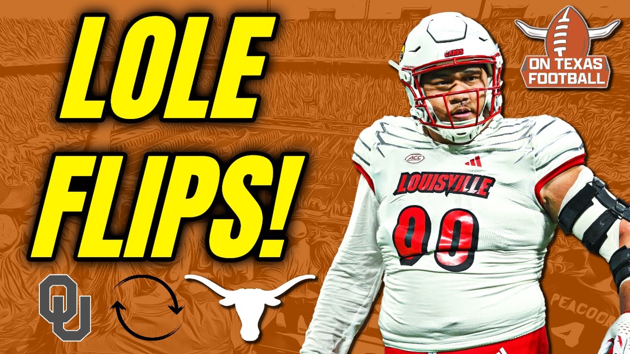 BREAKING: Jermayne Lole Flips to Texas! | Longhorns Football | Transfer ...