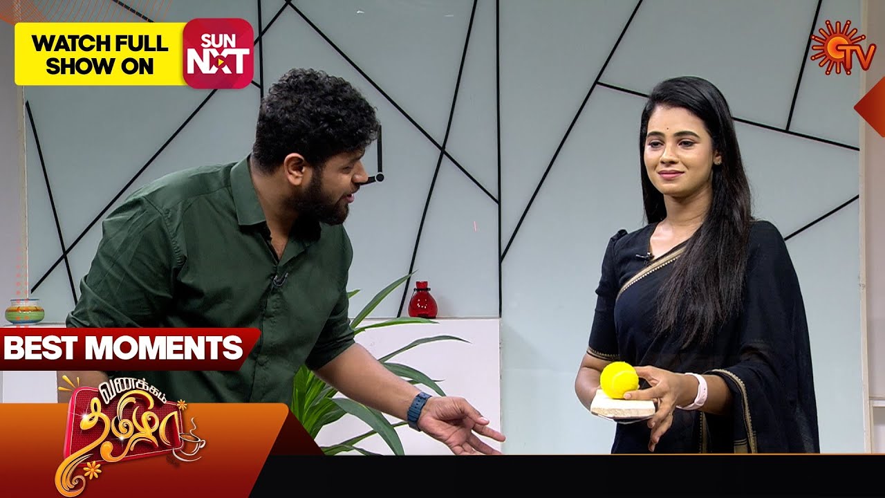 Vanakkam Tamizha With Serial Actress Anusha Hegde | Best Moments | 21 ...