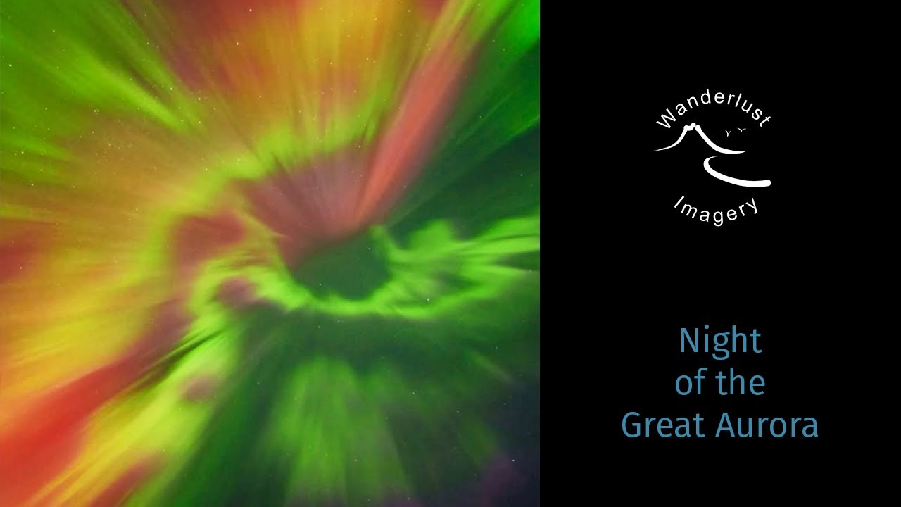 Night of the Great Aurora. - YouTube