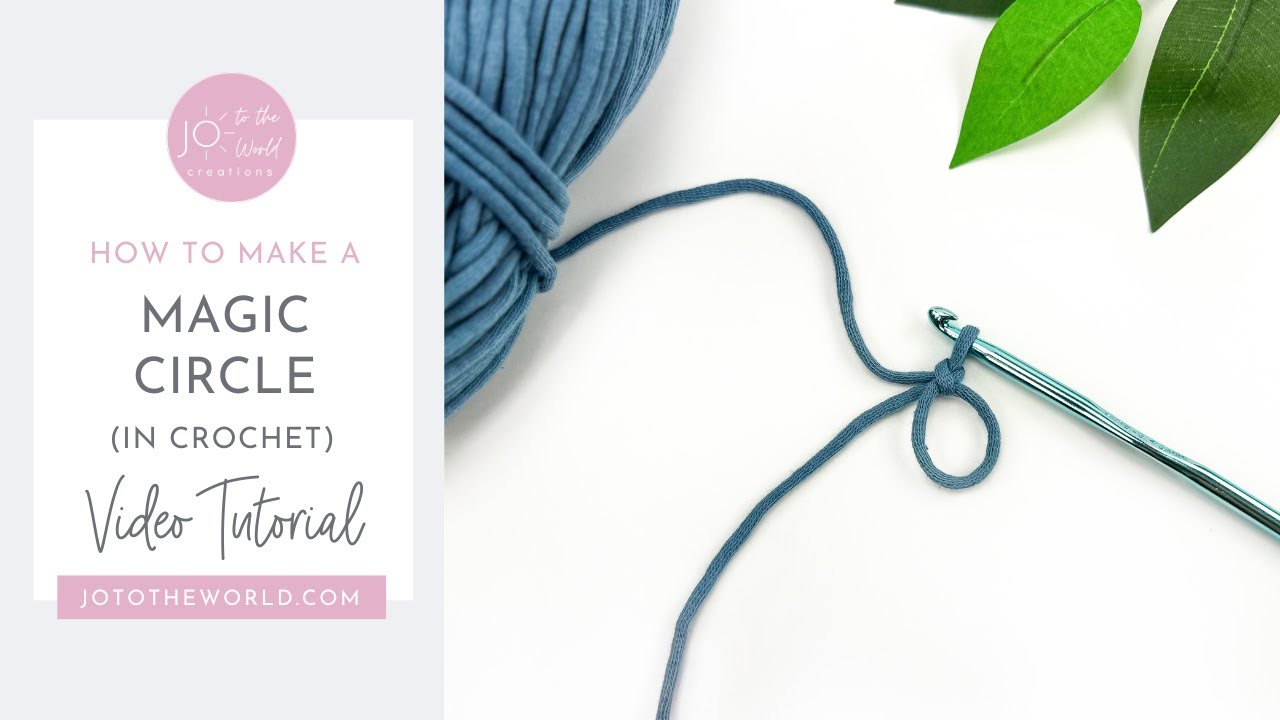 How to Make a Magic Circle in Crochet (Easy!) for Beginners - Step by ...