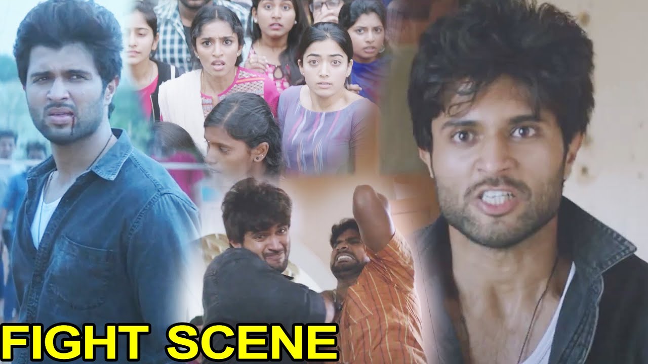 Dear Comrade Movie Vijay Devarakonda Fighiting Scene || Rashmika ...