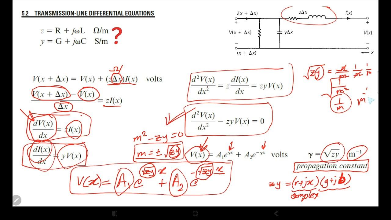 Chapter 5: Transmission Lines: Steady-State Operation (4) - YouTube