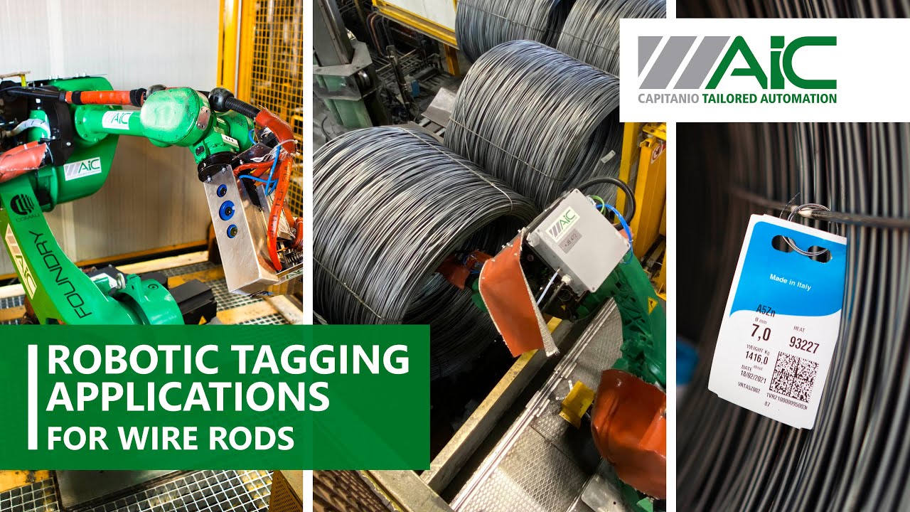 Robotic Tagging Applications for Wire Rod Rolling Mills - AIC Group at ...