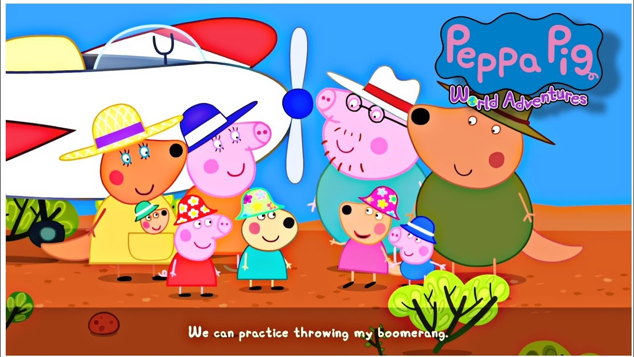 Peppa Pig Enjoy In Australia | Peppa Pig World Adventure - YouTube