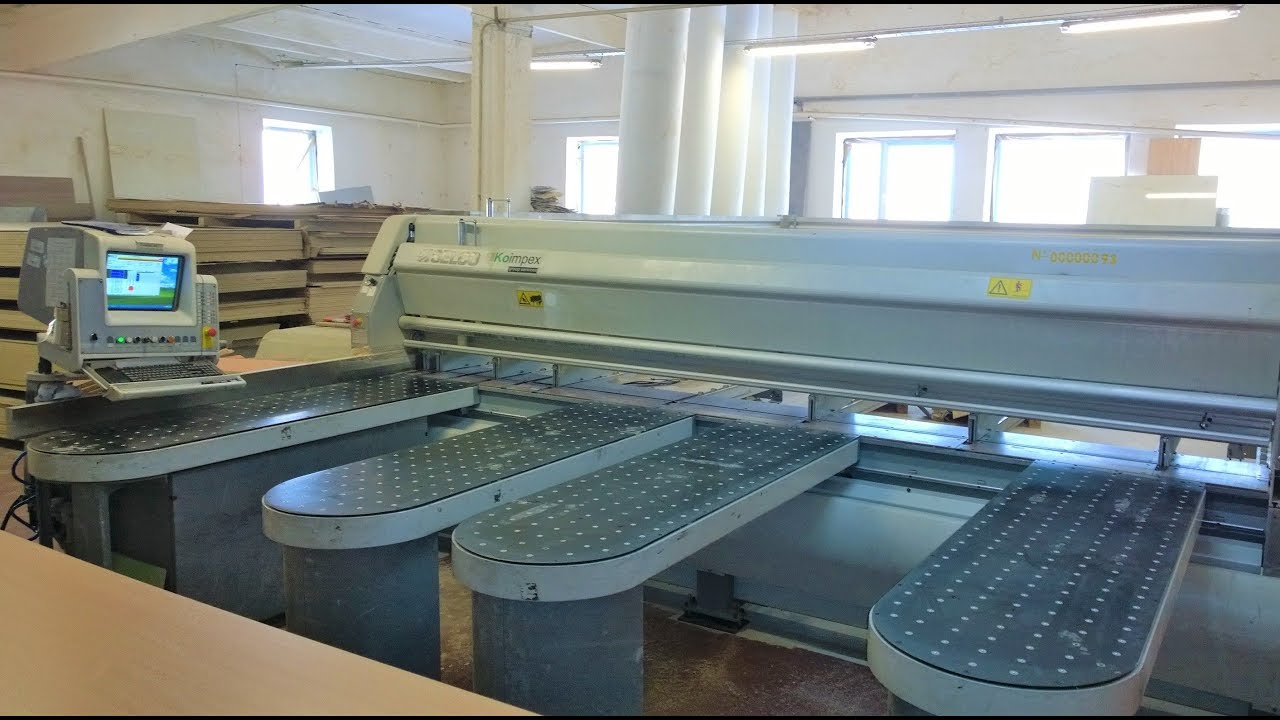 Biesse Selco EB100 - YouTube