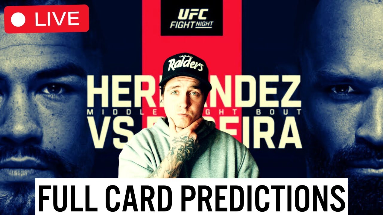 UFC FIGHT NIGHT VEGAS 99 HERNANDEZ VS. PEREIRA LIVE PICKS!! - YouTube