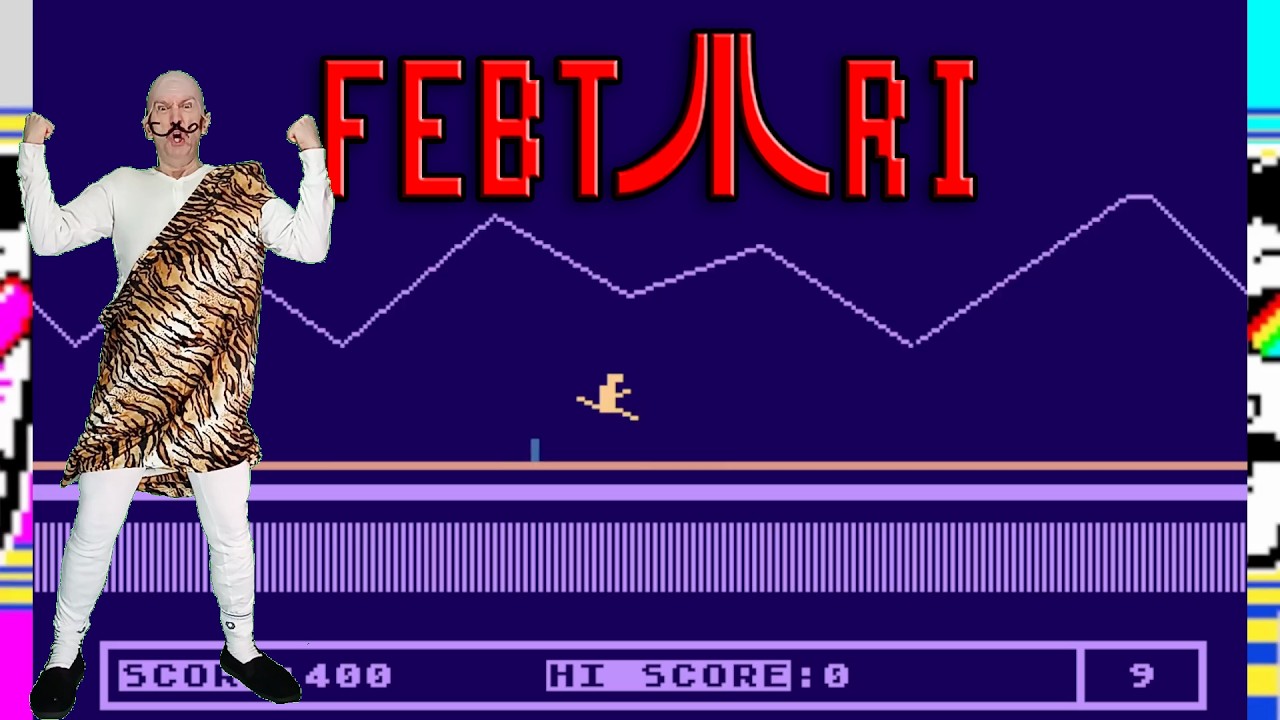 Peter Rizzuto's Acrobat for Atari 800XL! - YouTube