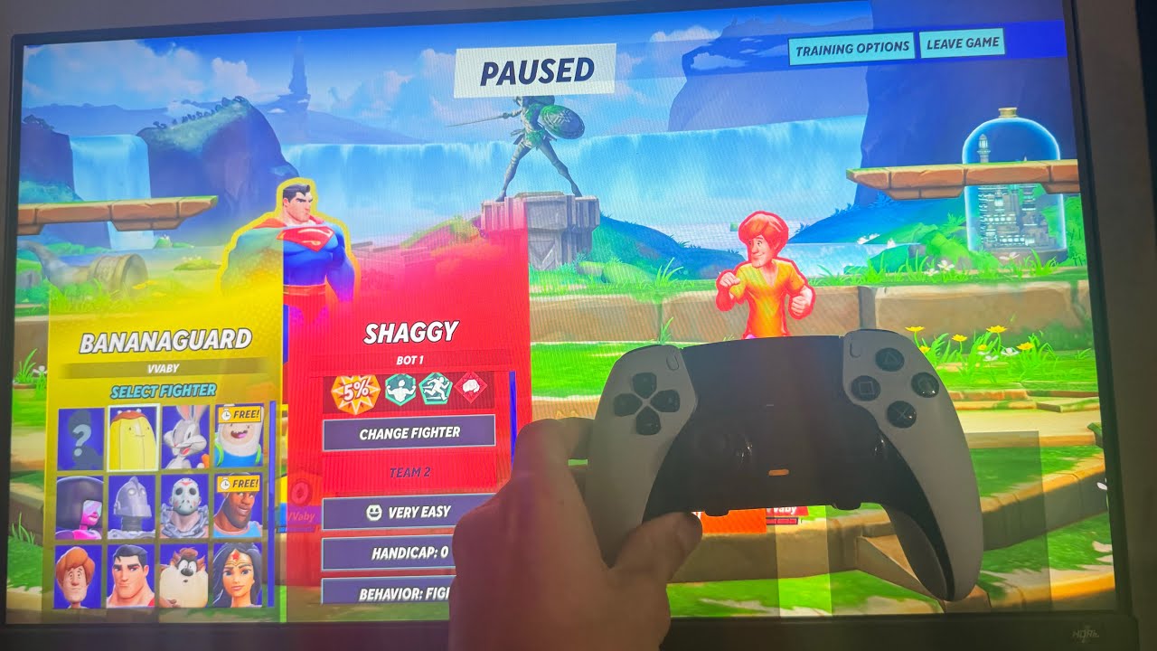 MultiVersus: How to Change Your Character in Training Mode Tutorial ...