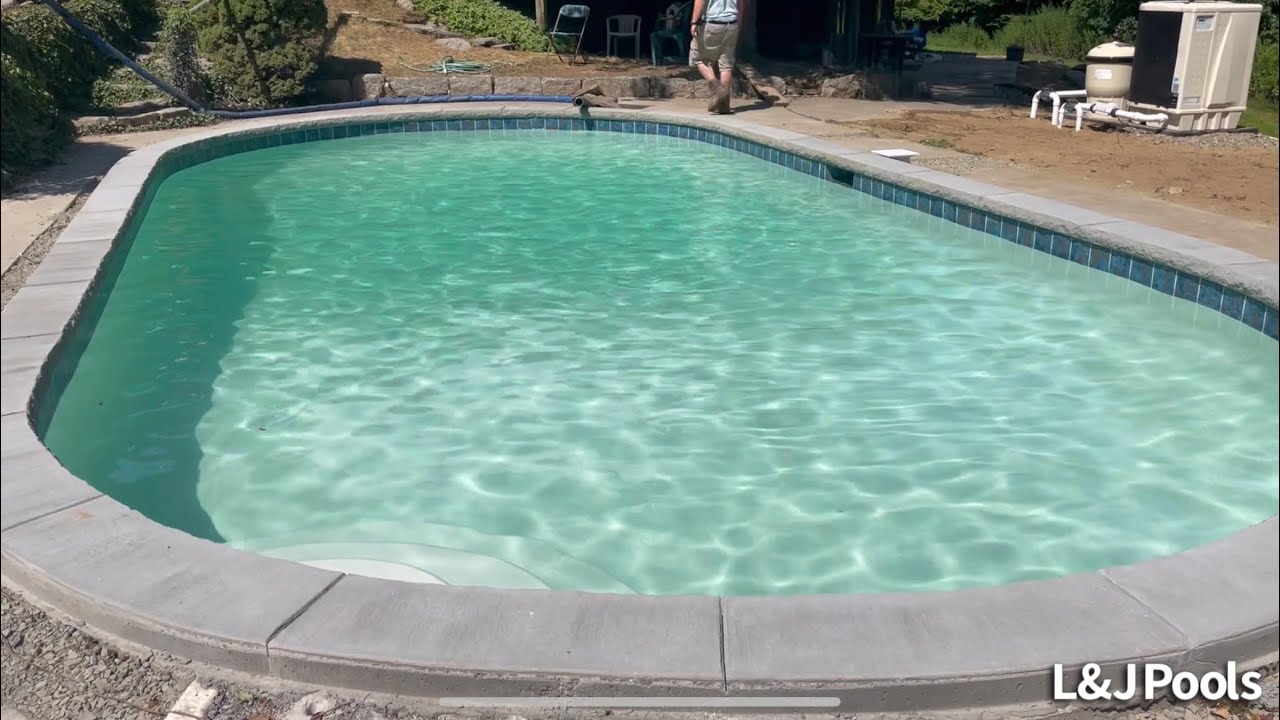 Gunite Pool Renovation | Pool Construction - YouTube